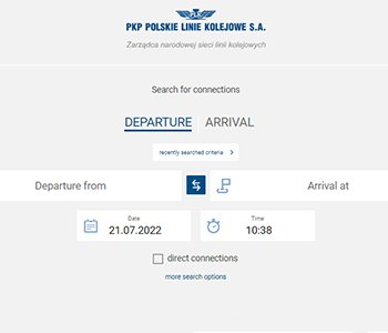 Home page - PKP Polskie Linie Kolejowe S.A.